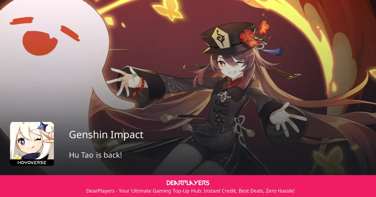 Top Up Genshin Impact Genesis Crystals - DearPlayers Singapore