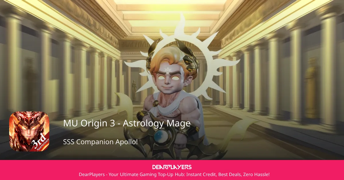 MU ORIGIN 3 Top Up - DearPlayers Philippines