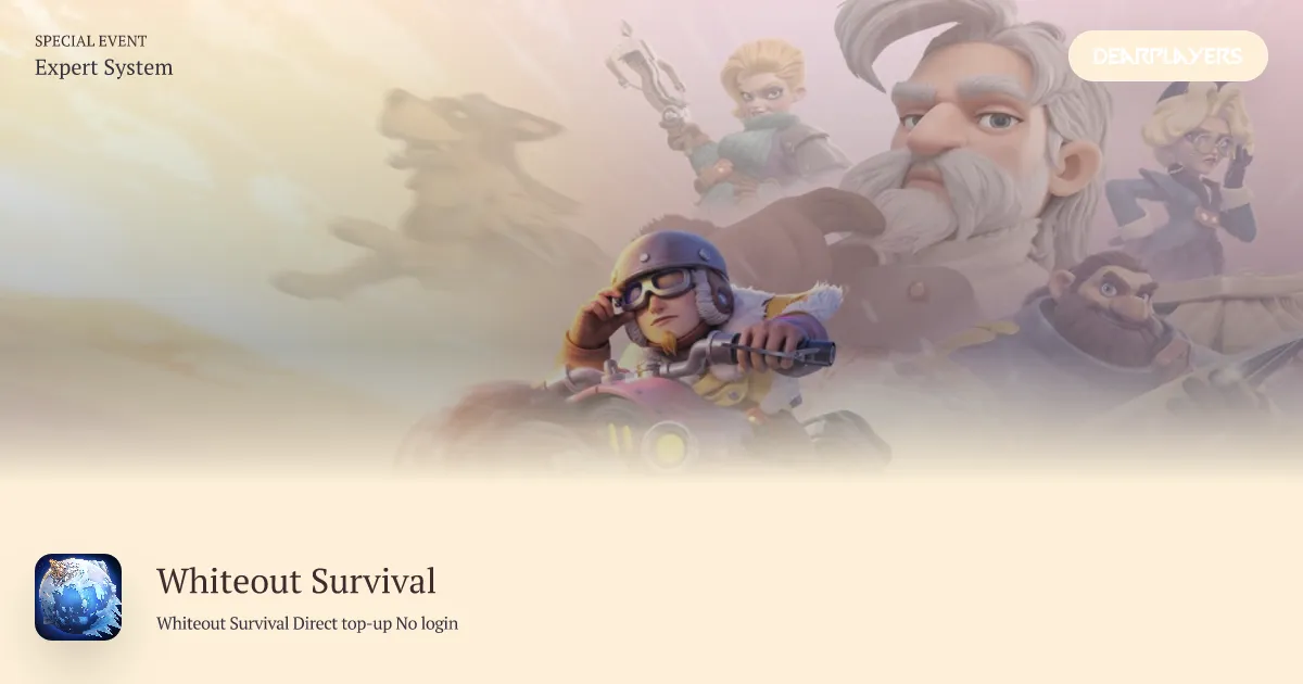 Whiteout Survival Direct top-up No login